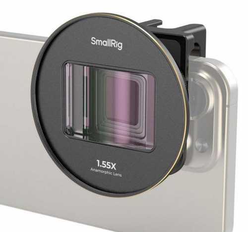 Новый 3578B Smallrig анаморфный объектив для смартфона 1.55X Anamorphic Lens (T-mount)