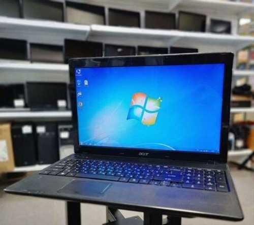 Ноутбук Acer/Intel T3500 2.10ghz/RAM 2gb/HDD 250gb