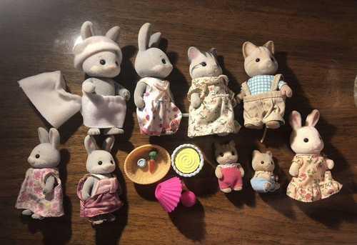 Sylvanian Families семейки пакетом