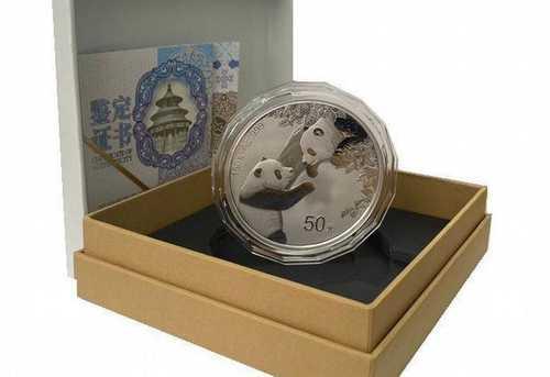 Монета "Панда" 2023 г. 150 г. ч. серебра