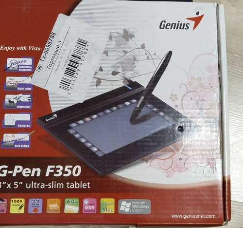 Графический планшет G-Pen F350