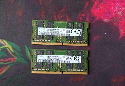 Оперативная память Samsung M471A2K43EB1-CWE 2шт