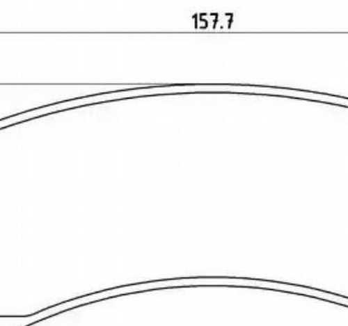 Brembo P37008 Колодки торм.пер