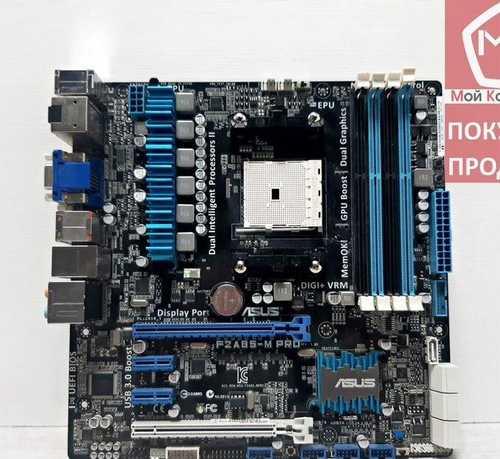 FM2 asus F2A85-M PRO (4xDDR3, USB 3.0, hdmi/DP)