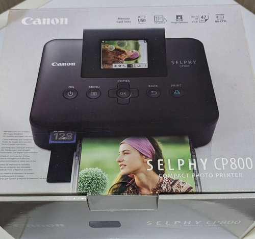 Фотопринтер Canon selphy cp800