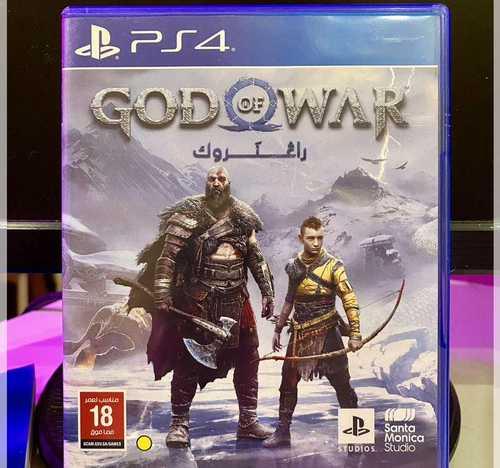 God of war ragnarok ps4 диск