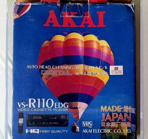 Видеоплеер akai Made in Japan VHS