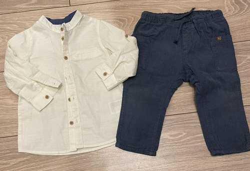 Рубашка и брюки H&M для мальчика 80 86