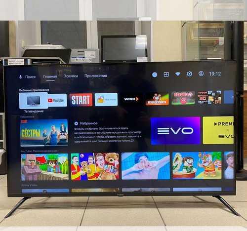 Телевизор haier SMART TV S1, 43" 4K Ultra HD