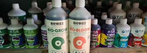 Набор удобрений Biobizz (BioGrow+ BioBloom) 1 л
