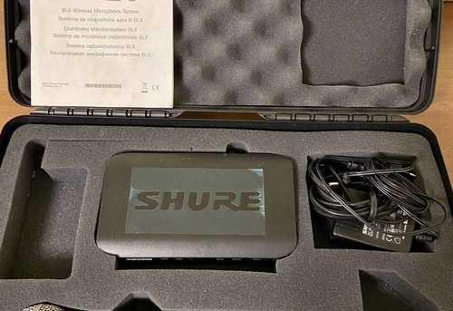 Радиомикрофон Shure BLX/SM58 оригинал