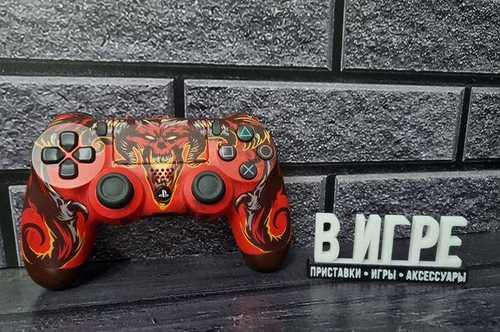 Кастомный геймпад Dualshock 4 "Diablo"