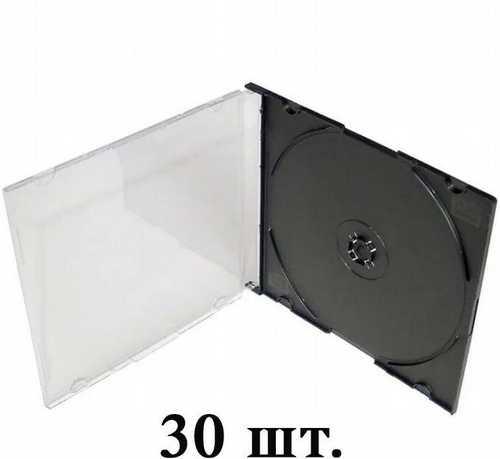 Коробки, Боксы, Футляры для cd дисков slim 30 шт
