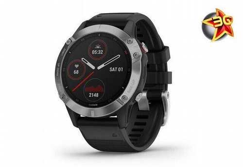 Часы Garmin Fenix 6 Silver / Black 010-02158-00