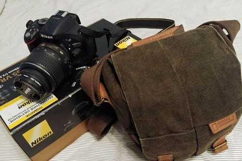 Зеркальный фотоаппарат Nikon D5200 + комплект