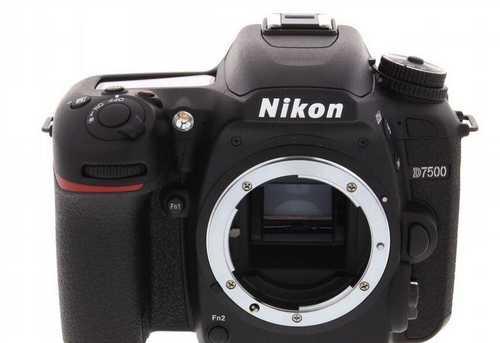 Зеркальный фотоаппарат nikon d7500