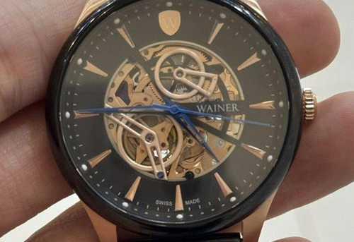 Швейцарские механические наручные часы wainer