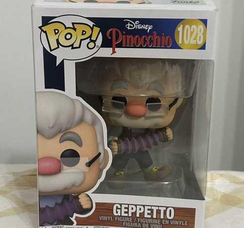 Funko pop Pinocchio Gepetto 1028