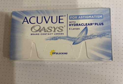 Линзы контактные acuvue oasys