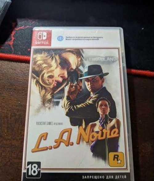 L.A. Noire Nintendo switch