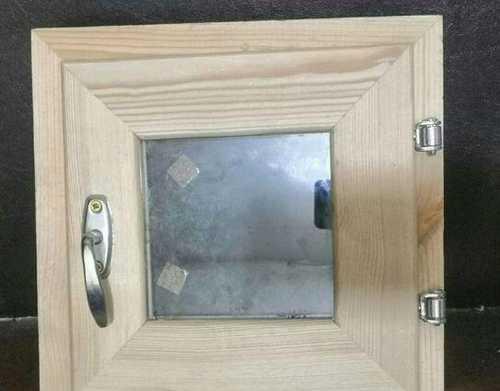 Деревянные окна для бани и дачи