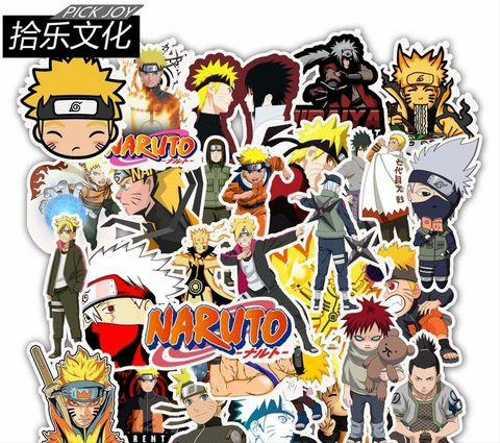 Наклейки стикеры аниме Наруто (Naruto) манга саске