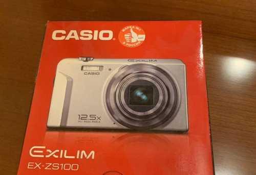 Компактный фотоаппарат Casio exilim ex- zs100