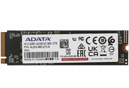 Adata M.2 2280 2TB Legend 960 aleg-960-2TCS (aleg