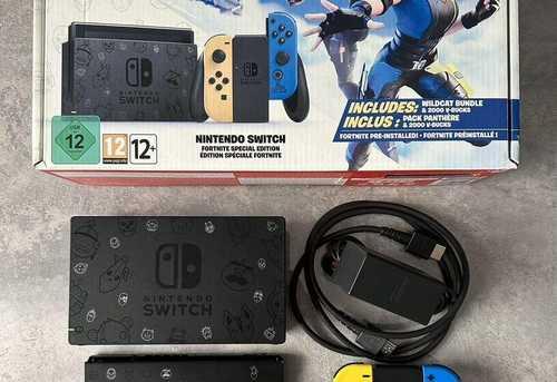 Nintendo switch fortnite limited edition