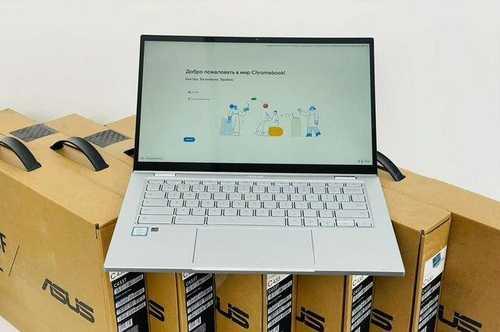 Asus Chromebook Flip 14 IPS 8GB M3-8100Y Новый