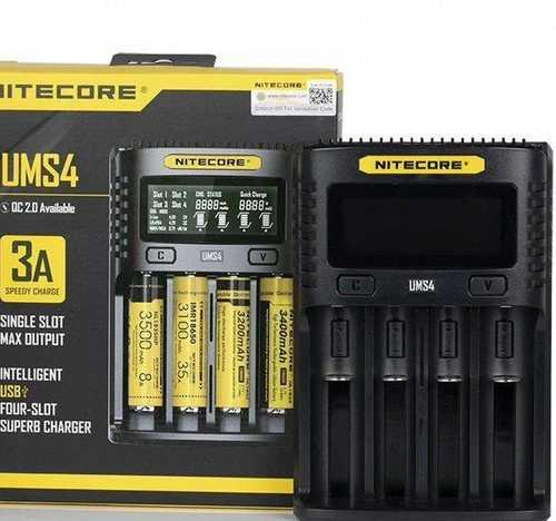 Зарядное устройство Nitecore UMS4