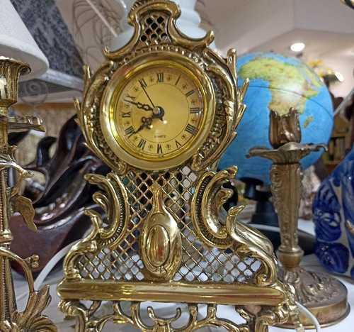 Часы латунь