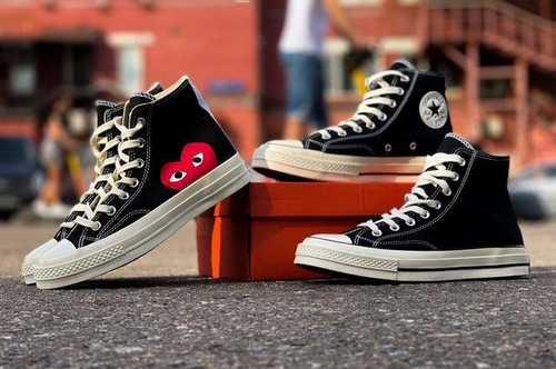Кеды converse all star play comme женские