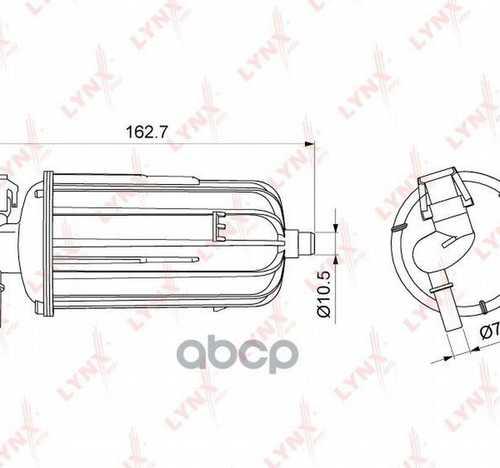 Фильтр топливный audi A4 1.8-2.0 08 / A5 2.0 0