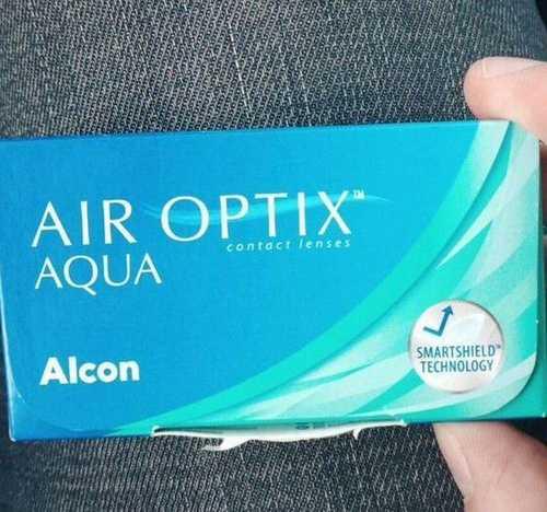 Линзы alcon air optix -4,5 bc 8,6 dia 14,2