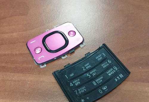Nokia 6700 slide клавиатура pink