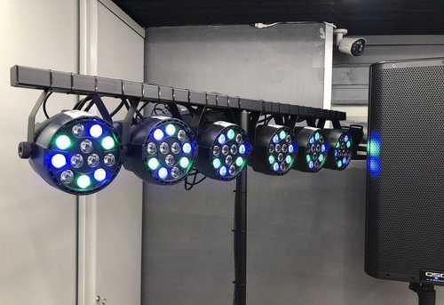 Комплект светового оборудования led par 12*3