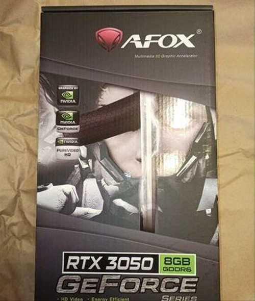 Видеокарта afox nvidia GeForce RTX 3050 (AF3050-8G