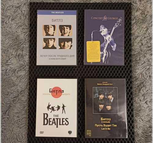 Музыкальные dvd диски, Beatles, Scorpions