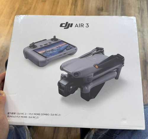 Квадрокоптер DJI Air 3 Fly more combo rc 2