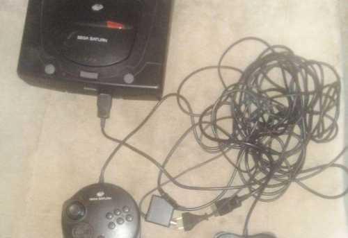 Sega saturn с диском игровым