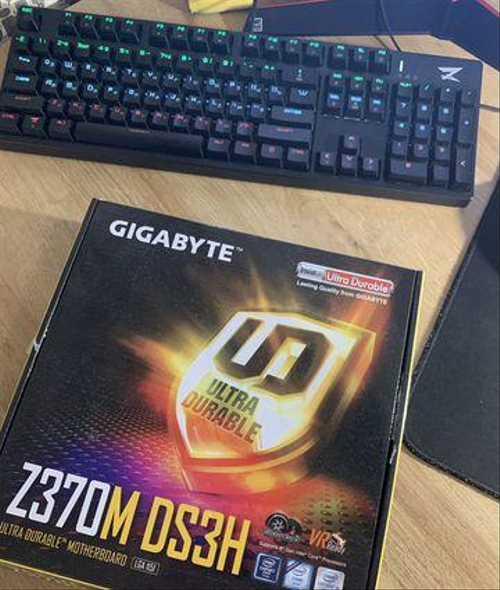 Gigabyte Z370m ds3h материнская плата z370 з370