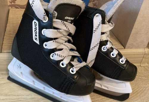 Хоккейные коньки oroks decathlon 30