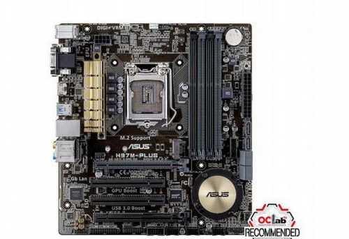 Мат плата asus H97M plus M2 сокет 1150