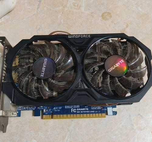 Видеокарта gtx 750ti 2gb