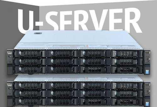 Сервер Dell R730XD 12LFF 2x50v4 64G H730pm 2x750W