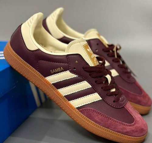 Кроссовки Adidas Samba OG "Maroon"