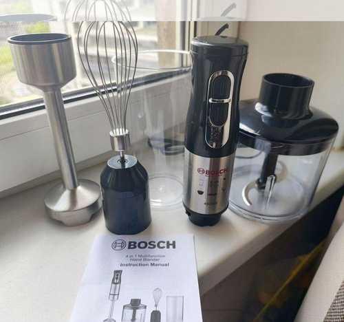 Блендер погружной bosch новый