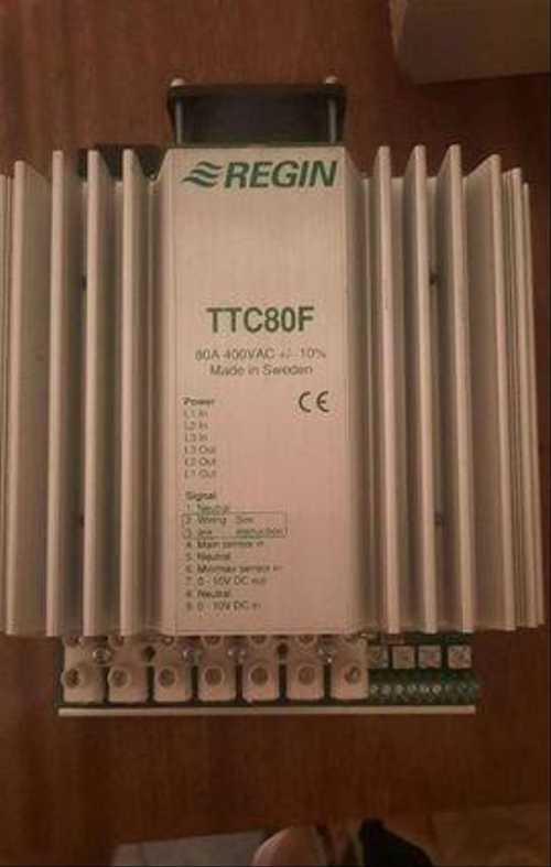 Симисторный регулятор температуры regin TTC80F