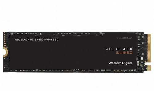 SSD WD Black SN850 NVMe 2 тб M2.2280 WDS200T1X0E